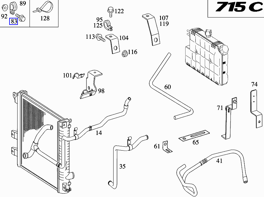 Mercedes E10 Torx Bolt/Screw M6x1.00x20mm Grade 8.8 N910143006002 New ...