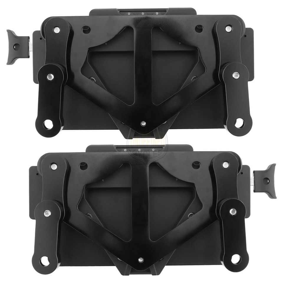 Universal Quick Release Saddlebag Pannier Mounting Kit Lockable Mount ...