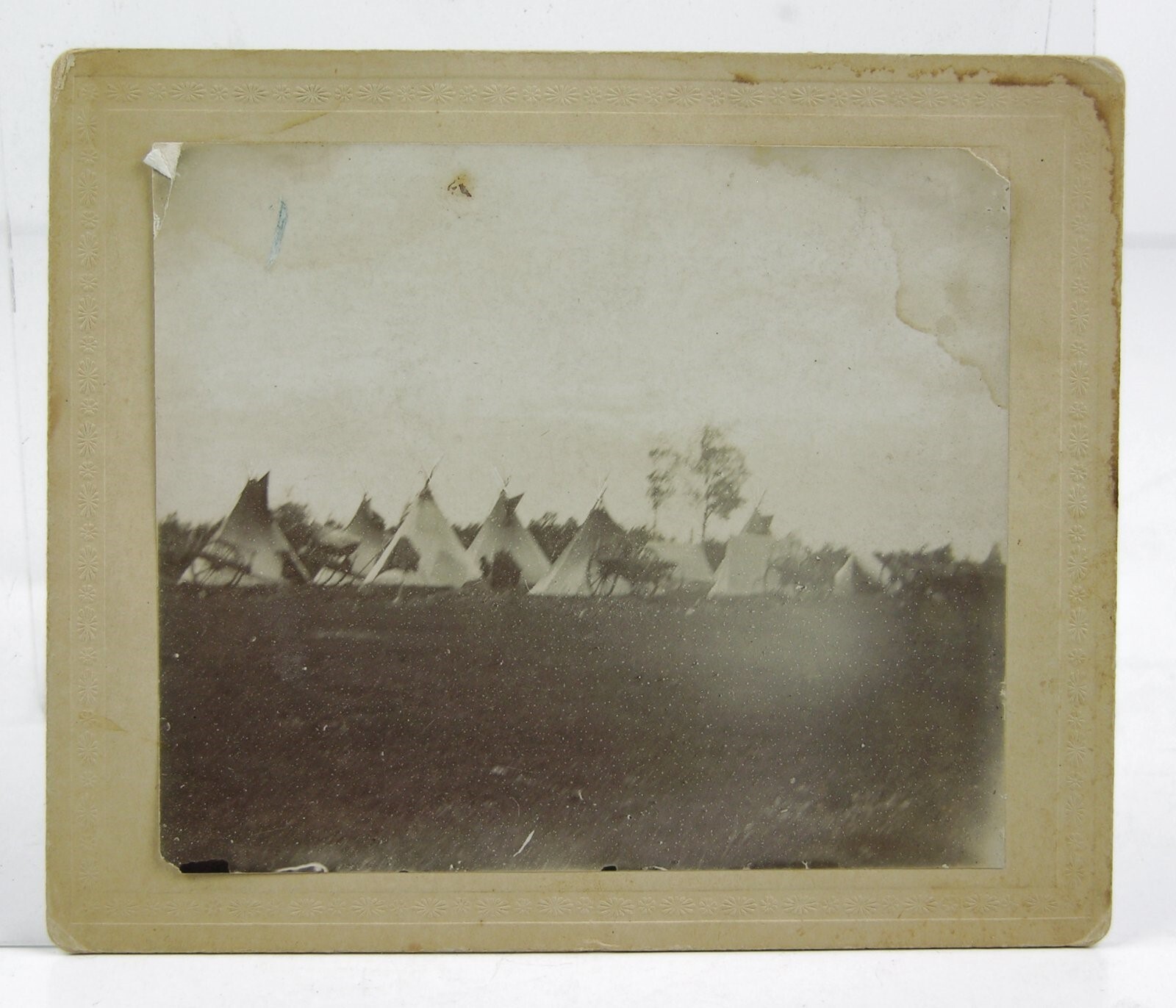 ca1905 NATIVE AMERICAN PLAINS CREE INDIAN CABINET CARD PHOTO - CREE ...