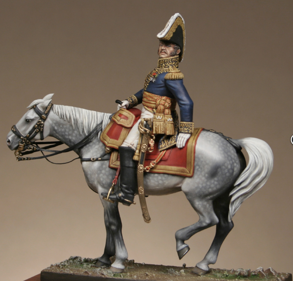 General Rapp, aide-de-camp to the Emperor Painted Tin Toy Soldier Pre ...