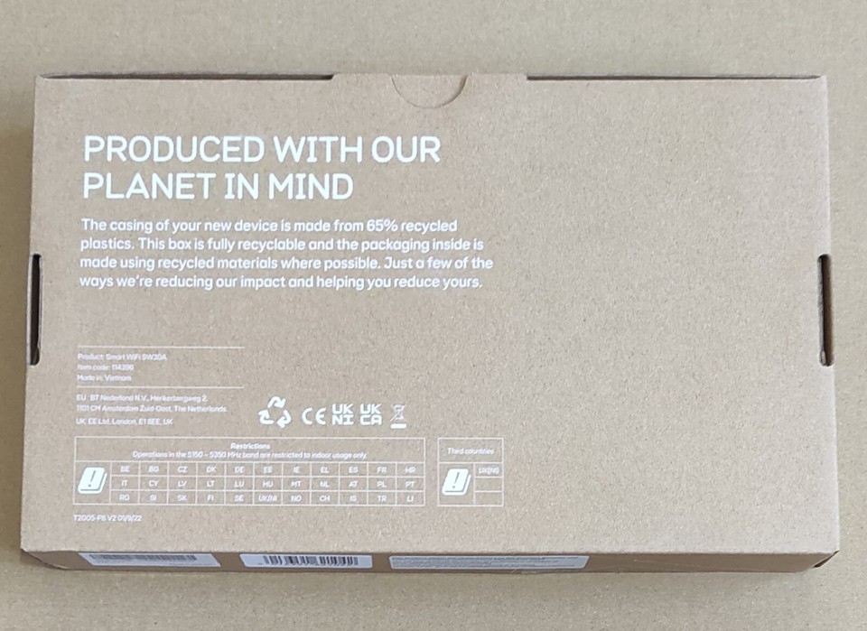 EE Smart WiFi Extender SW30A For EE SMART HUB PLUS New & Unused | eBay