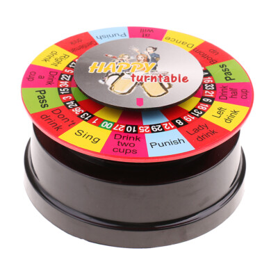 Electric Turntable Roulette, Drinking Game Toy for Adults Party 10.5cm ...