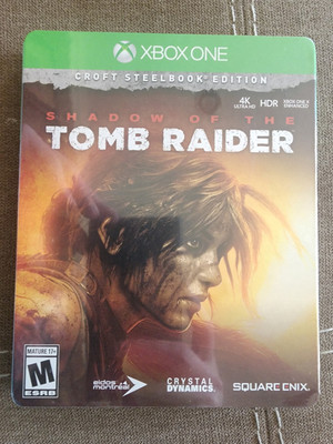 **NEW** Shadow of the Tomb Raider - Croft Steelbook Edition (XBOX ONE ...