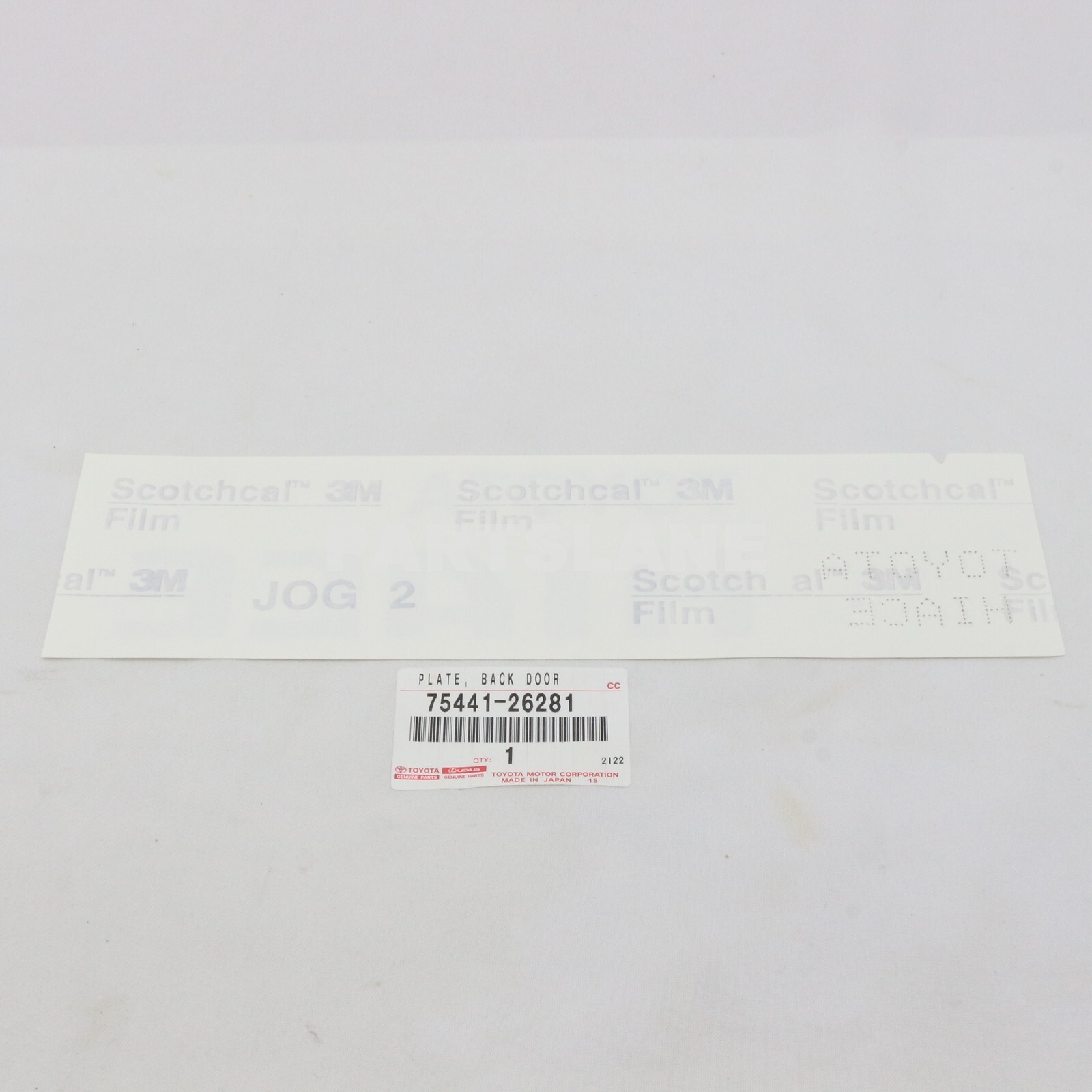 Toyota HiAce KDH200 OEM Genuine Back Door Name Plate 75441-26281 | eBay
