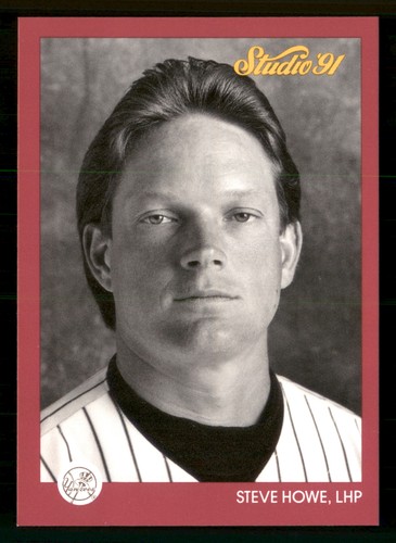 Steve Howe - 1991 Studio #93 - New York Yankees | eBay