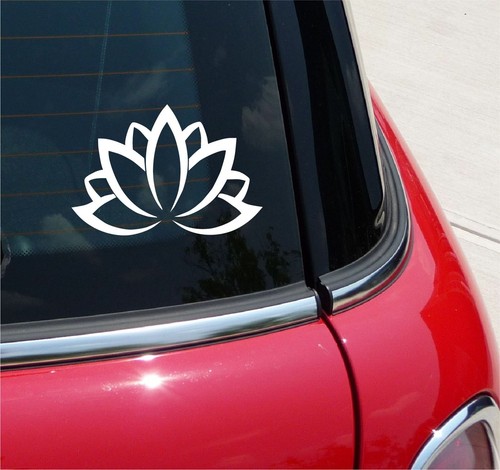 LOTUS FLOWER #2 BUDDHA BUDDHISM GRAPHIC YOGA DECAL STICKER ART CAR WALL ...