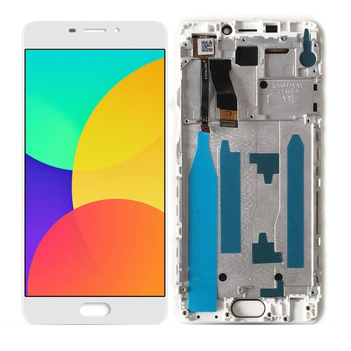 OEM LCD Display Touch Screen Glass Digitizer Assembly W/Frame For Meizu ...