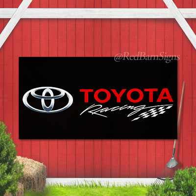Toyota Flag Banner TRD RACING Indoor Outdoor | eBay