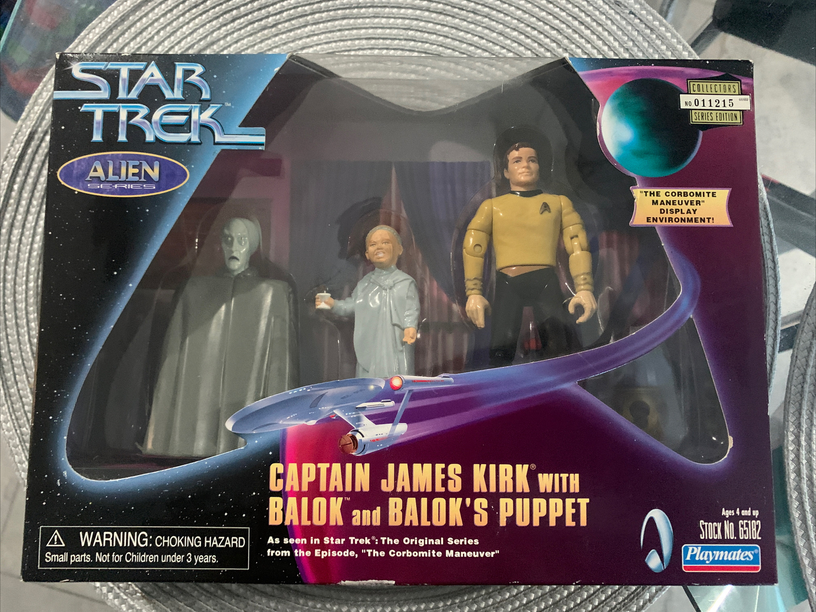 1998+Star+Trek+Corbomite+Maneuver+Captain+Kirk+Balok+Balock%E2%80%99s ...