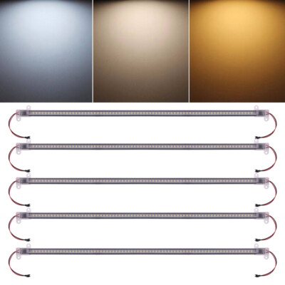 5pcs 220V 240V LED Hard Light Bar Tube Strip Lights Under Cabinet ...