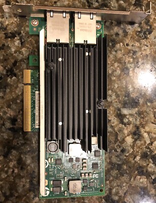 HP 561T Dual Port RJ-45 10GB NIC PCIe x8 Network Card 716589-001 717708 ...