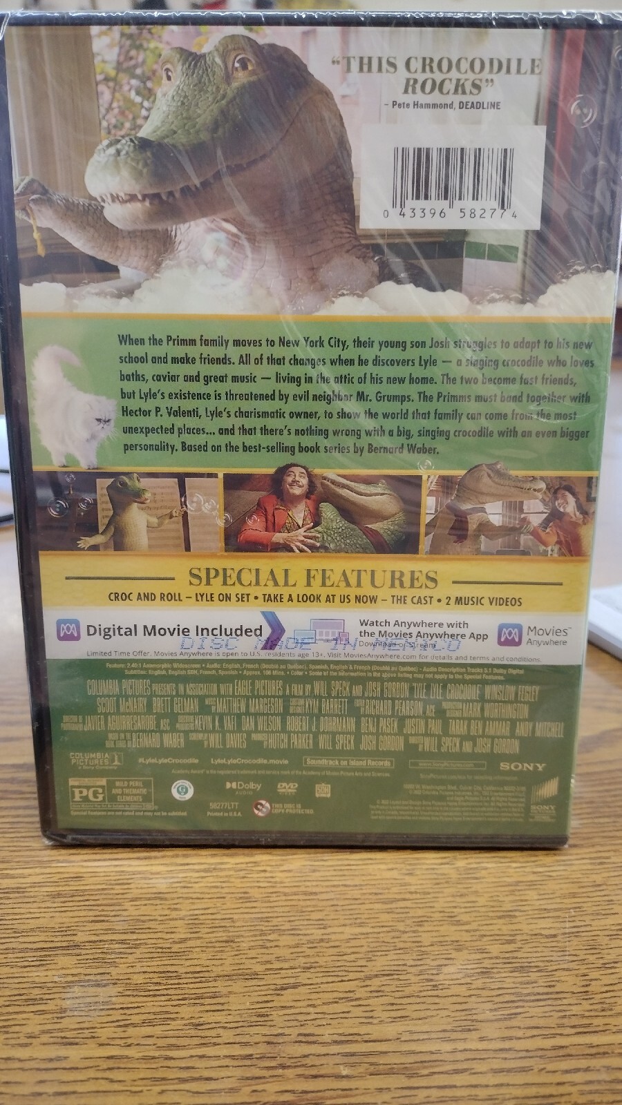 Lyle, Lyle, Crocodile (DVD, 2022) for sale online | eBay