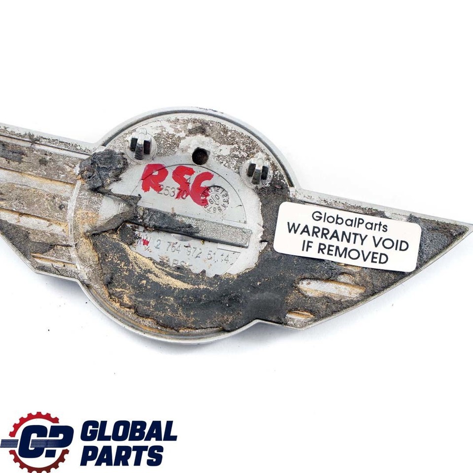 BMW Mini Cooper One R55 R56 R57 Front Badge Bonnet Hood Emblem Logo ...