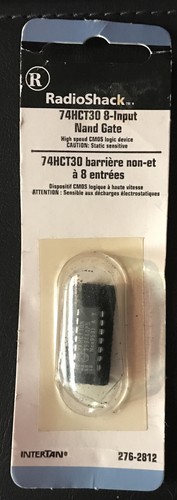 74HCT30 8-Input NAND Gate - Radio Shack surplus | eBay