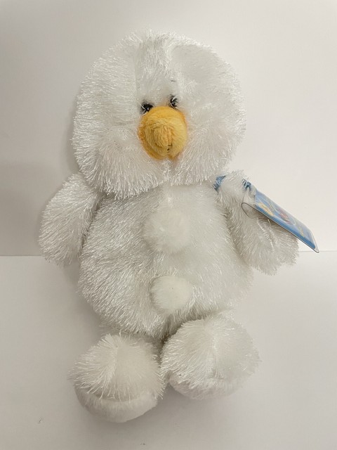 GANZ Snowman Plush HM370 White No Code 11" Stuffed Animal Webkinz Duck ...