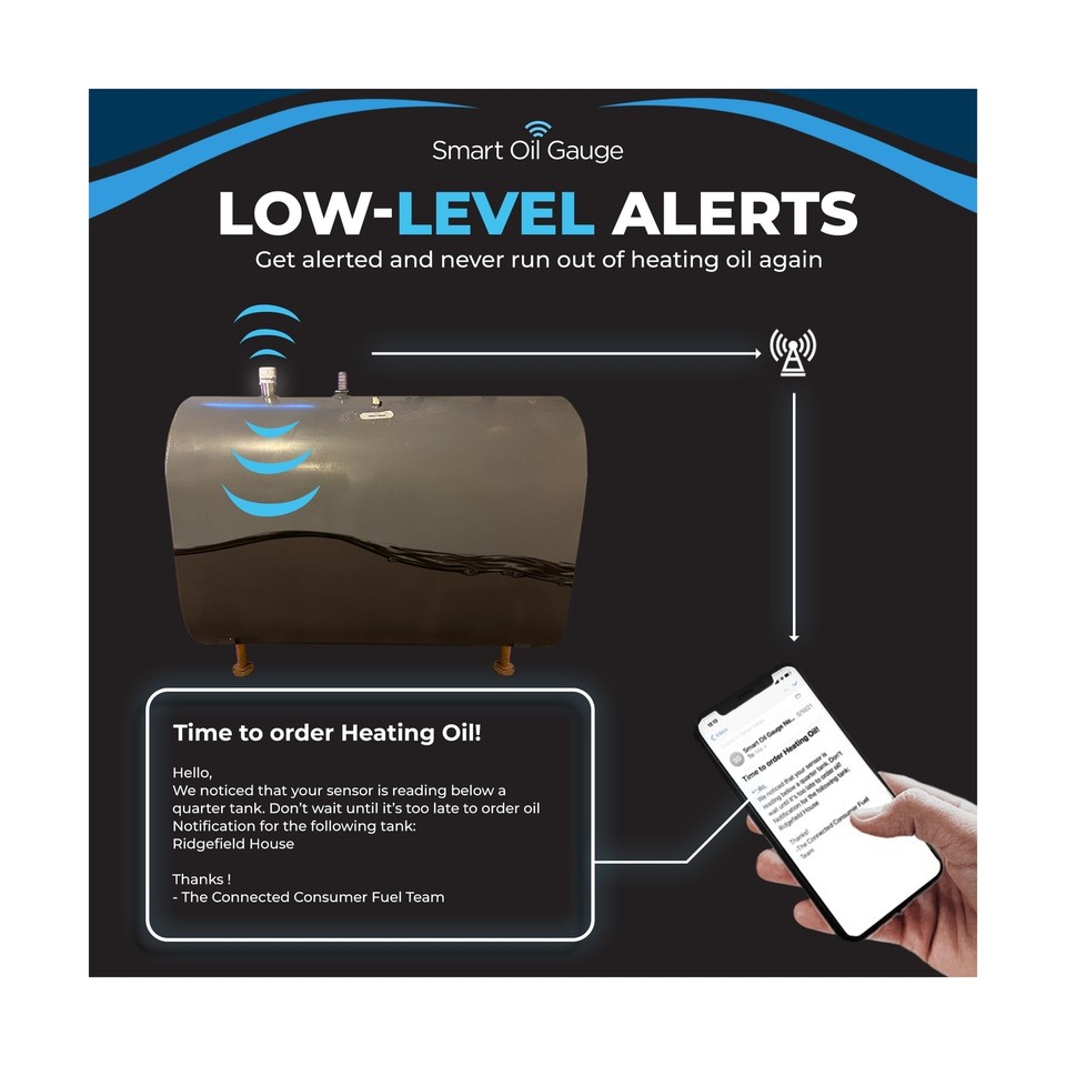 Smart Oil Gauge - Wi-Fi Heating Oil Tank Gauge with Smart Monitoring ...