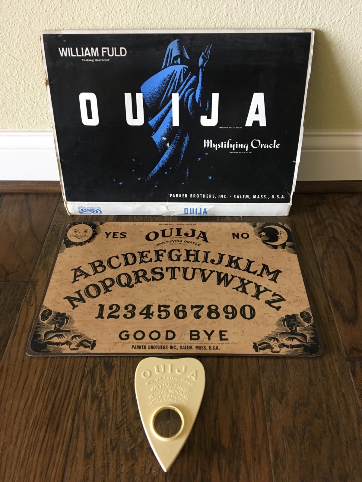 Vintage William Fuld Quija Board | eBay