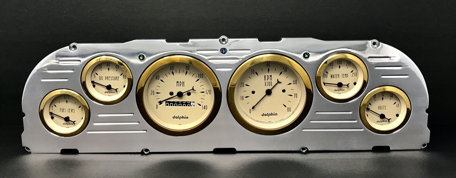 1960 1961 1962 1963 CHEVY TRUCK 6 GAUGE DASH PANEL SET GOLD | eBay