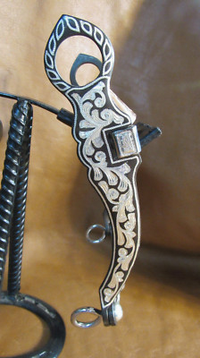 E Garcia Silver Bit Nevada Cheek Salinas Mouth Brown Finish | eBay