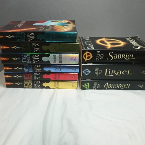 9 X Lot Bks The Keys to the Kingdom 6 Books + Sabriel Lirael Abhorsen ...