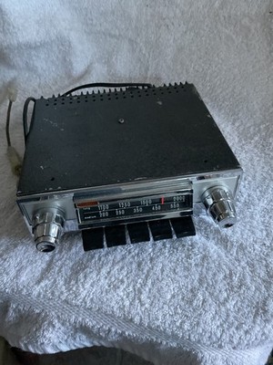 Radiomobile 970 Chrome 1960’s Classic Car Push Button Radio positive ...