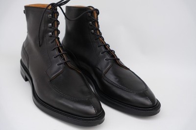 New Edward Green Nevis in Black Utah Calf 202 Boots Shoes UK 11.5 / US ...
