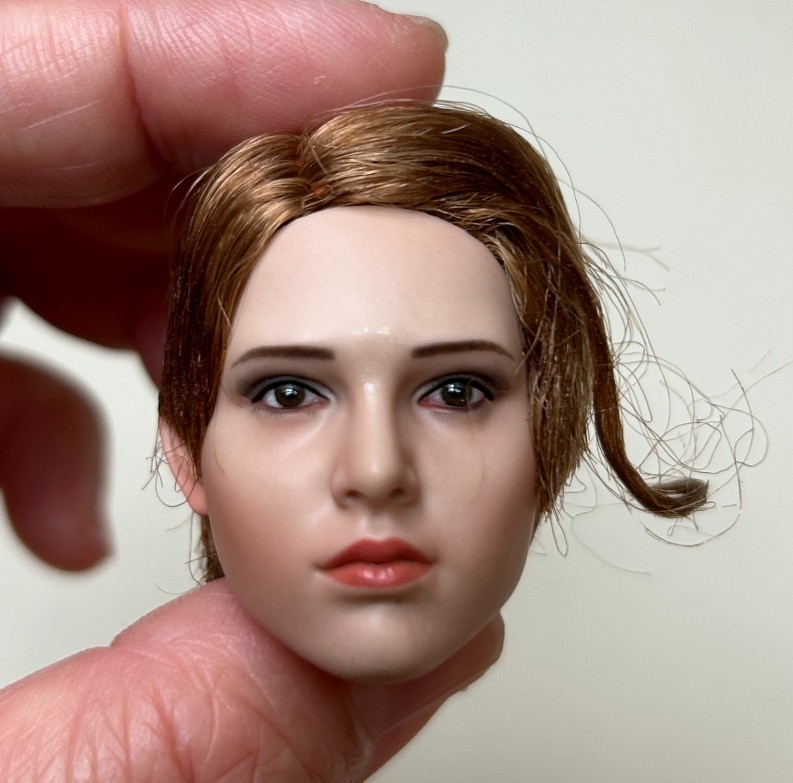 1/6 Short Hair Female Head Sculpt For 12" Hot Toys PHICEN TBLeague ...