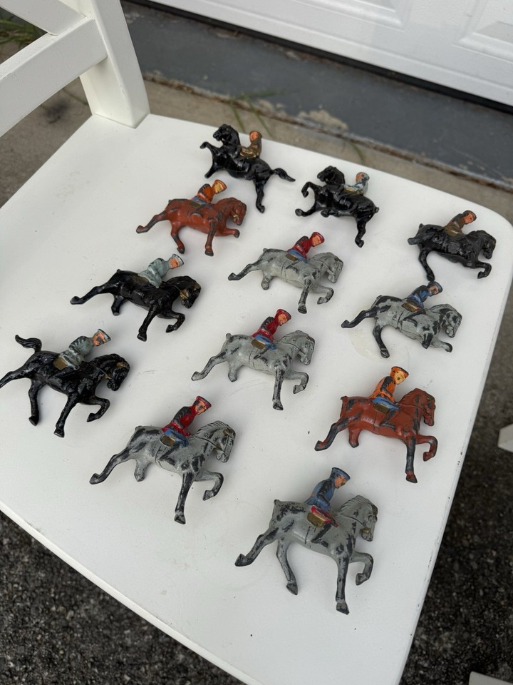 1930's Antique Lead Tin Toy Solider Others Figurines Pre War 70+ Pieces ...