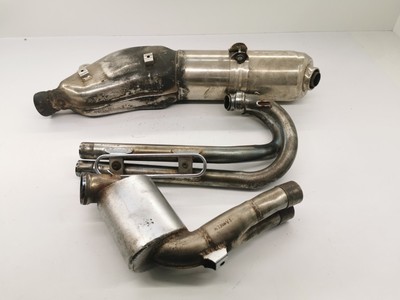 KTM LC4 620 1994-99 Exhaust Pipes Muffler Manifold Silencer Baffle OEM ...