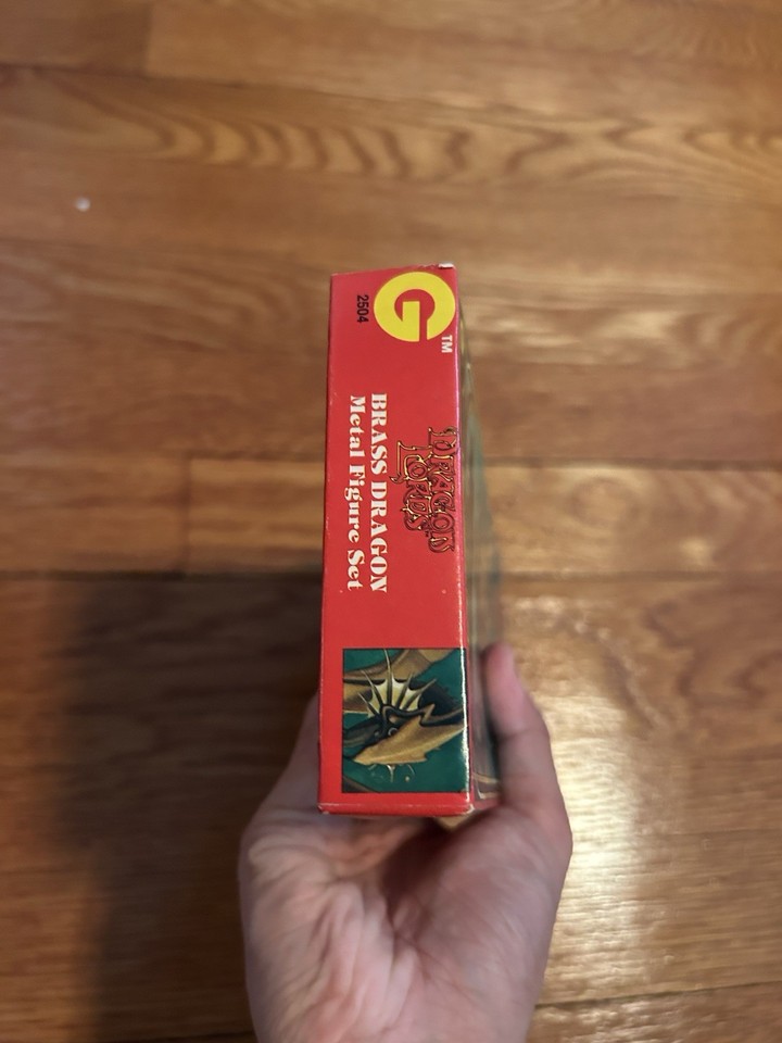 Dragon Lords Brass Dragon Dnd Grenadier Models 2504 1984 Complete | eBay