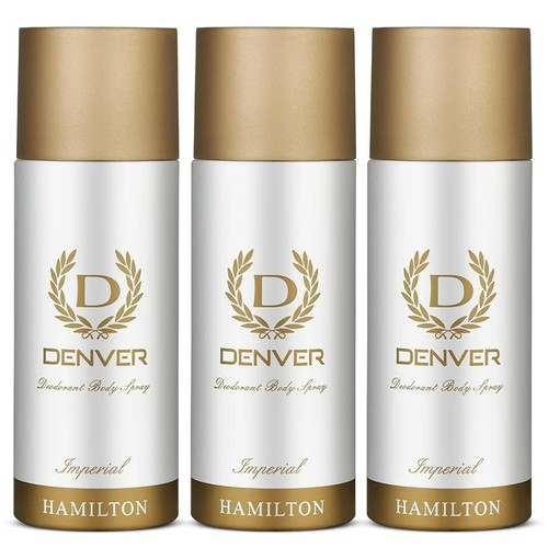 DENVER Hamilton Imperial Deodorant Body Spray Long Lasting Deo 165 ML ...