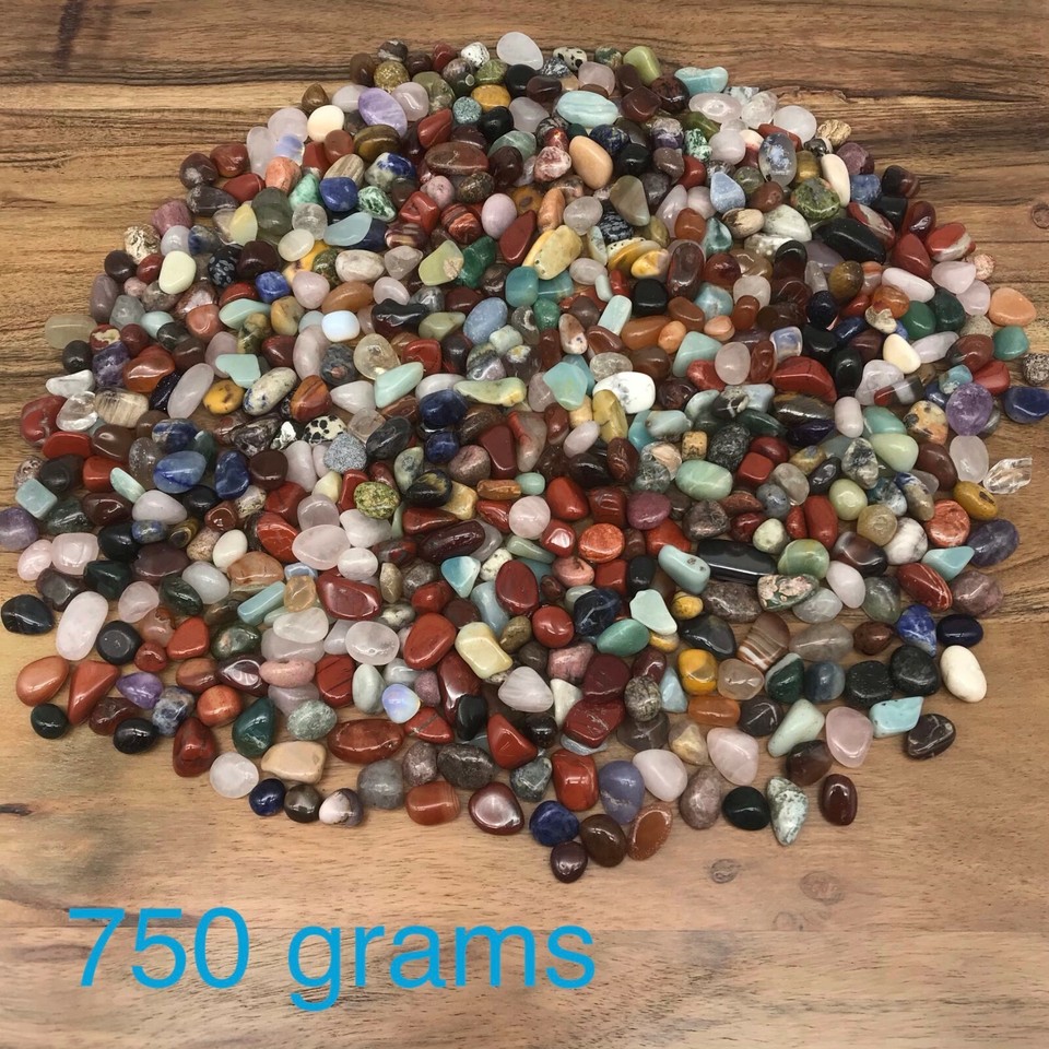 Tumble Stones Small Crystals & Gemstones (100 Grams - 1 Kilo) FREE ...