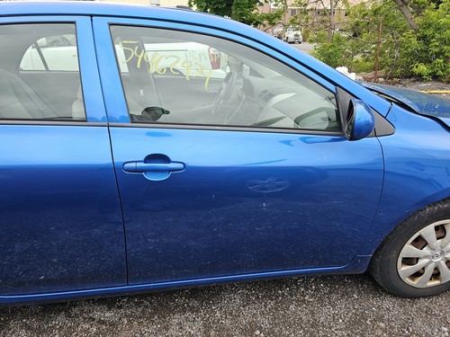 Used Front Right Door Assembly Front fits: 2009 Toyota Corolla R ...