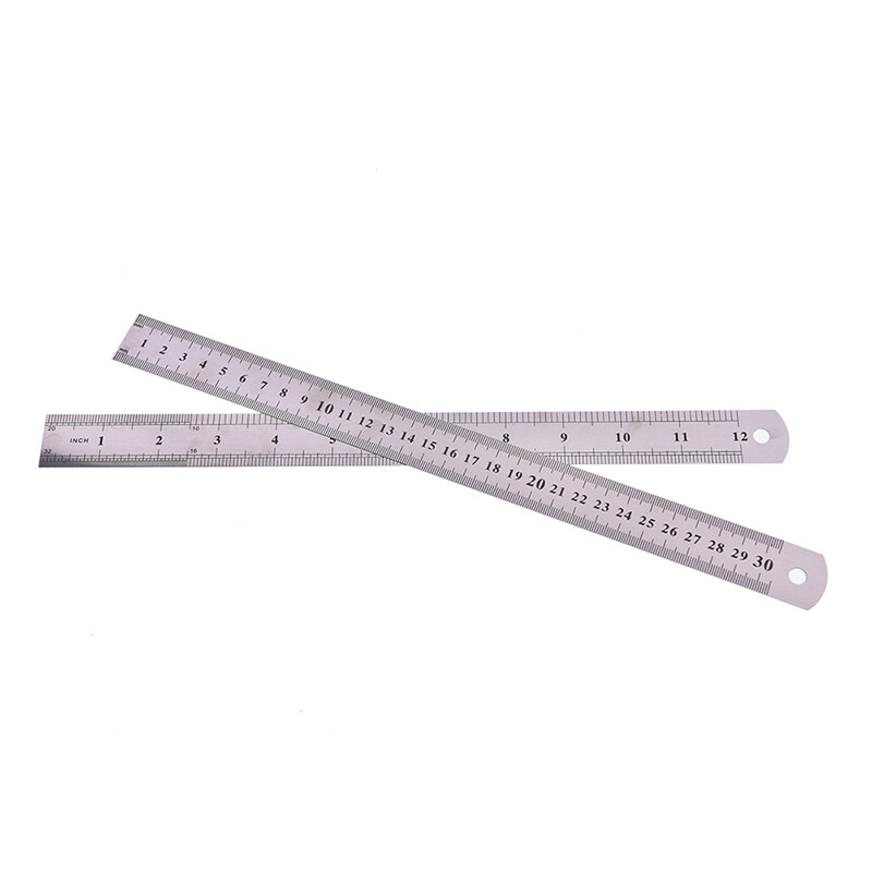 METAL RULER Stainless Steel Straight Edge Drawing Cutting Non Sk.CX | eBay