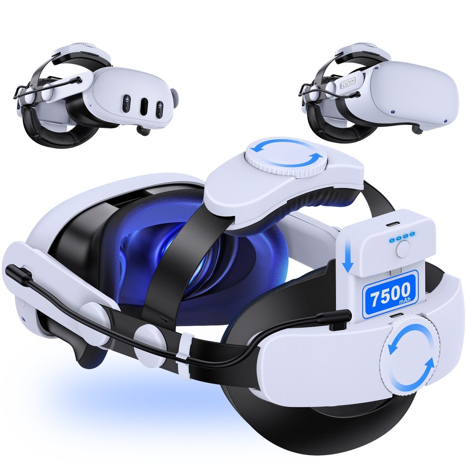 For Meta Oculus Quest 3/Quest 2 VR Headset Elite Head Strap With ...