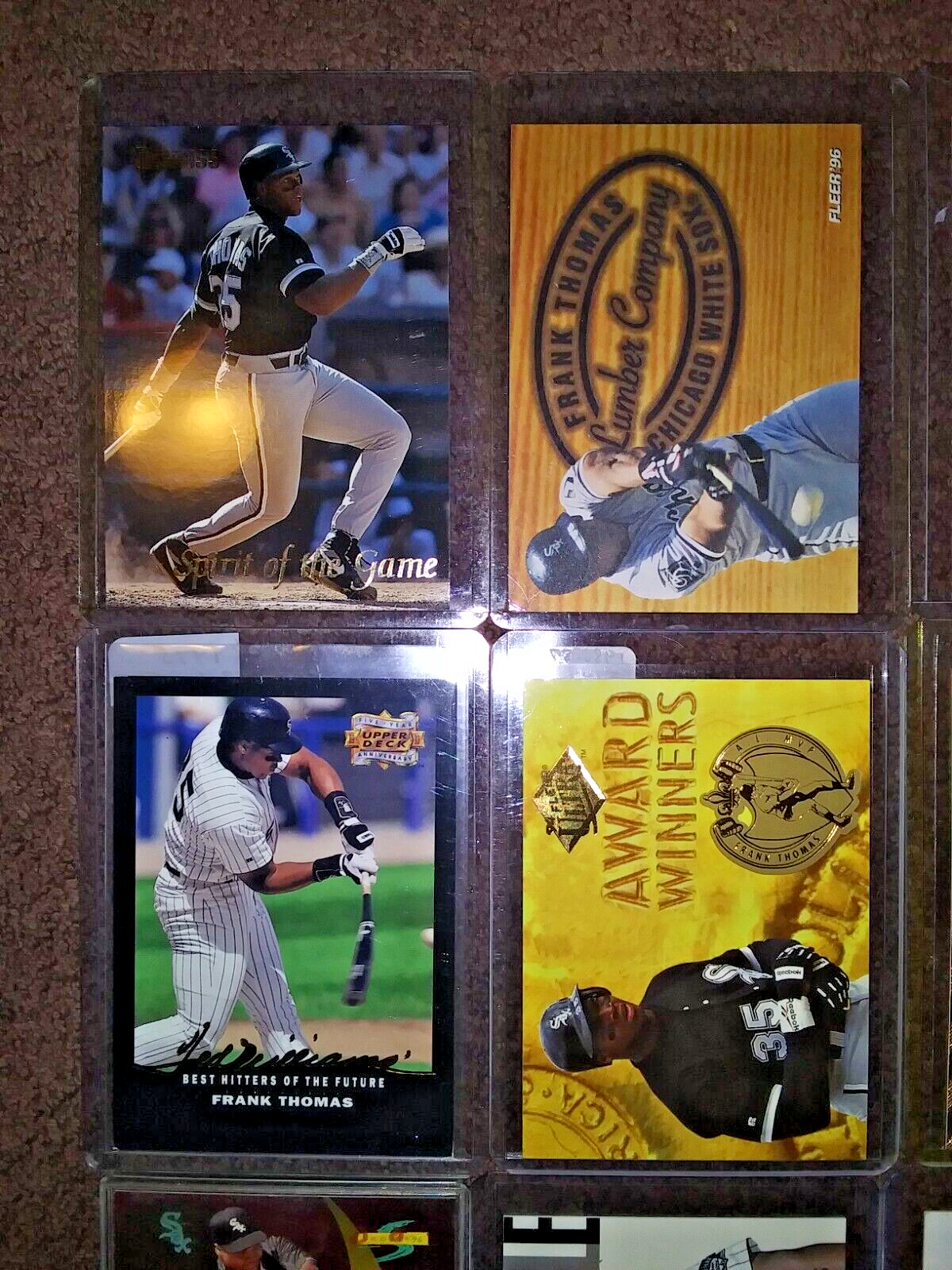 1992-'02 FRANK THOMAS “BIG HURT” HOF MLB CARDS INSERTS LOT OF 15 | eBay