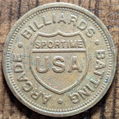 Elmsford, New York NY Sportime USA Amusement Arcade Billiards Batting ...