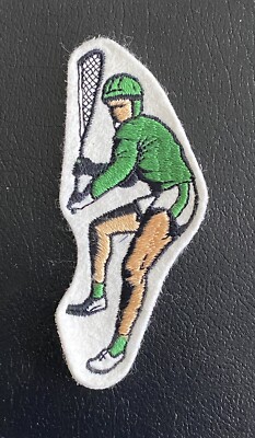 Vintage 5" OLYMPIC SPORTS ATHLETE LACROSSE Patch NOS (New Old Stock) a2 ...