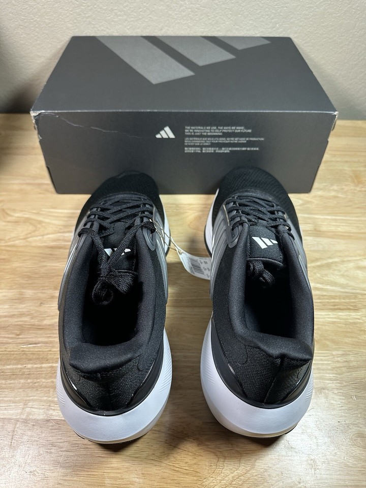 Adidas Ultrabounce Sneaker Running Shoes Black White Mens Size New ...