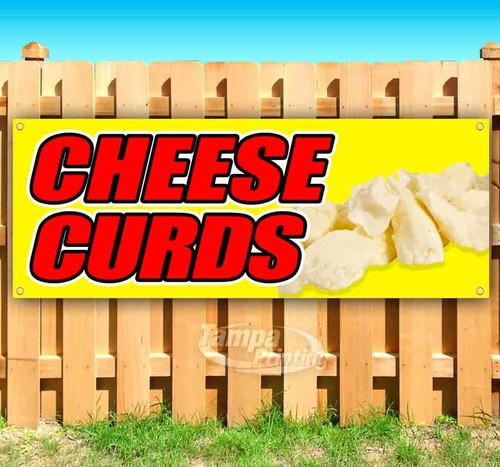 Cheese Curds Advertising Vinyl Banner Flag Sign Many Sizes Available ...