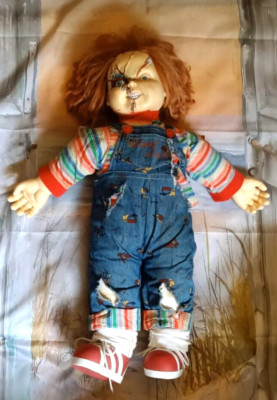 Life Size Chucky Doll, Bride Of Chucky Scarred Stitched Face Torn | eBay