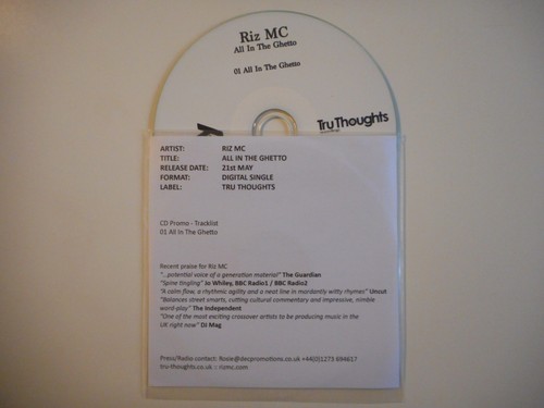 RIZ MC : ALL IN THE GHETTO [ CD SINGLE ] | eBay