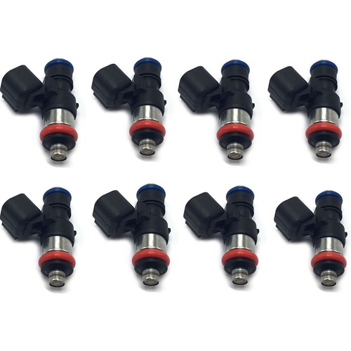 SET 8 TURBO 50LB FUEL INJECTORS FITS CHEVROLET CAMARO CORVETTE LS3 LS7 ...