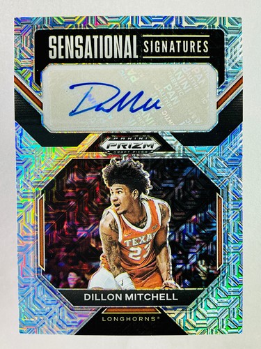 2023 Prizm Draft Picks Dillon Mitchell Sensational Signatures Auto Mojo ...