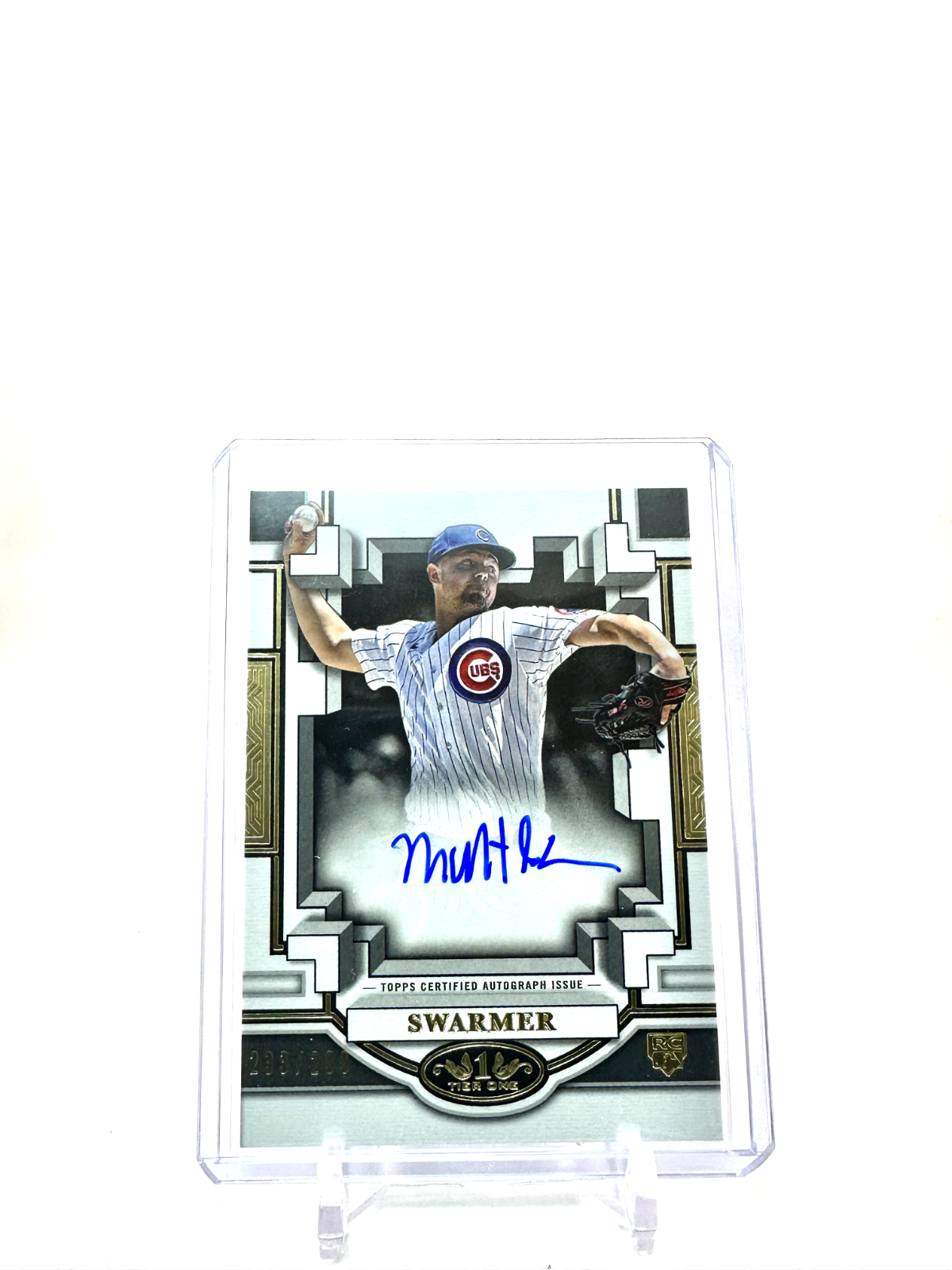 2023 Topps Tier One Justin Steele Break Out Rookie Autograph Card /299 ...