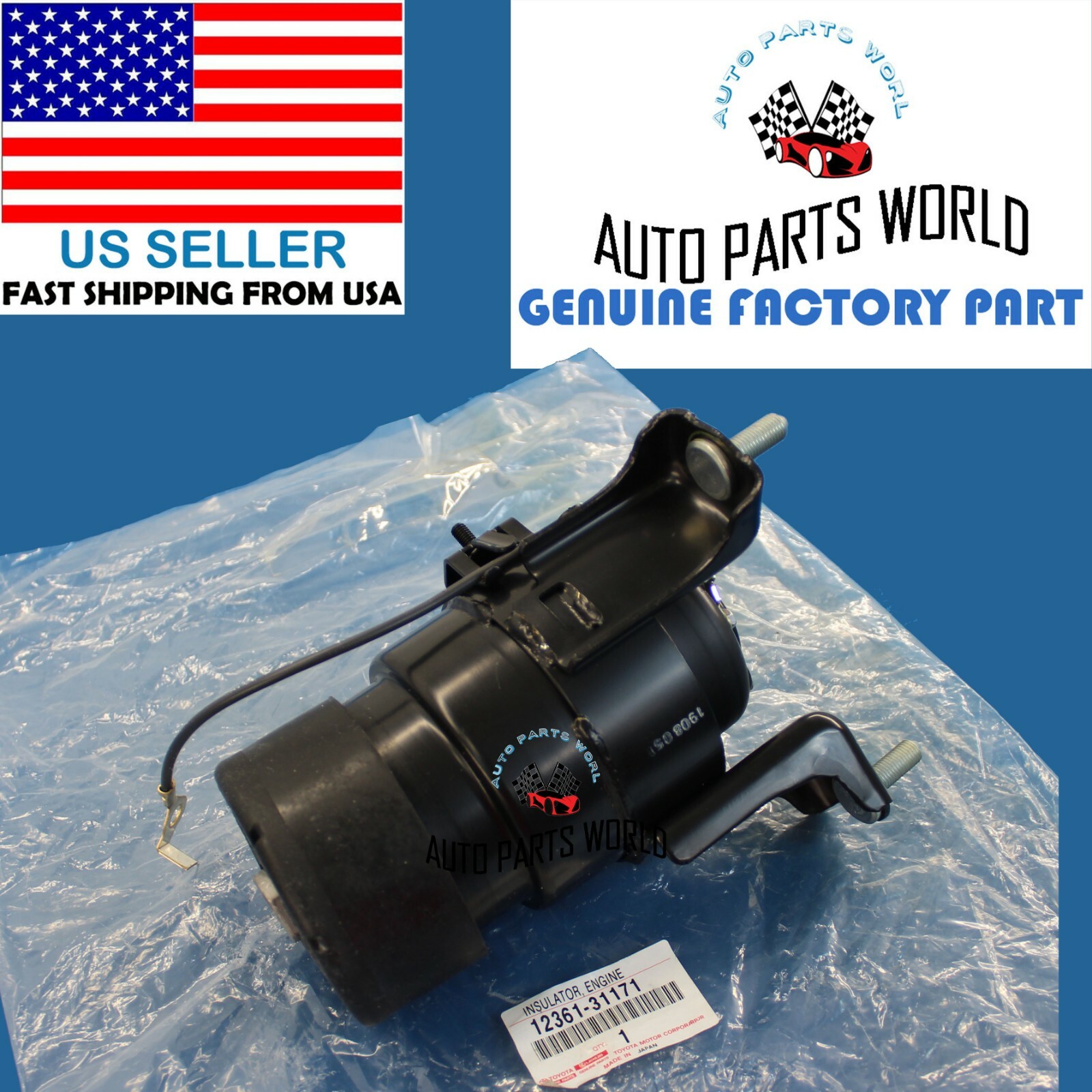 GENUINE OEM LEXUS 2007-2012 ES350 FRONT LOWER ENGINE INSULATOR MOUNT ...