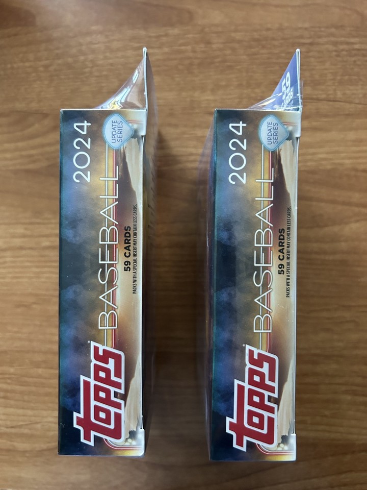 2024 Topps Baseball Update Series Hanger Box Lot of 2 | eBay