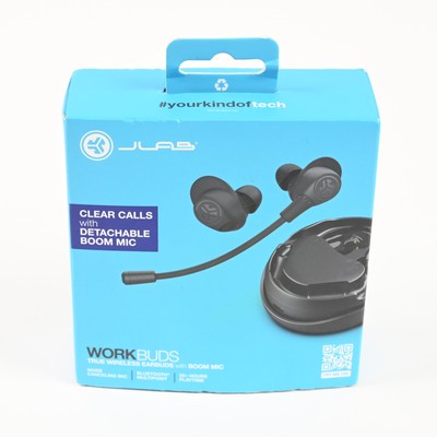 JLab Work Buds True Wireless Bluetooth In-Ear Headset - Black | eBay