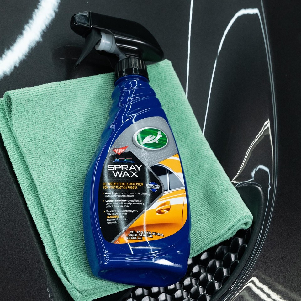 Turtle Wax Ice Spray Wax High Shine Long Lasting Car Wax 20 Fl Oz (2 ...