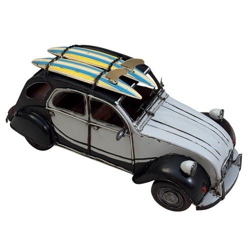 Citroen Metal 2CV 13" Car Model Surfboards Roof Rack Classic French ...